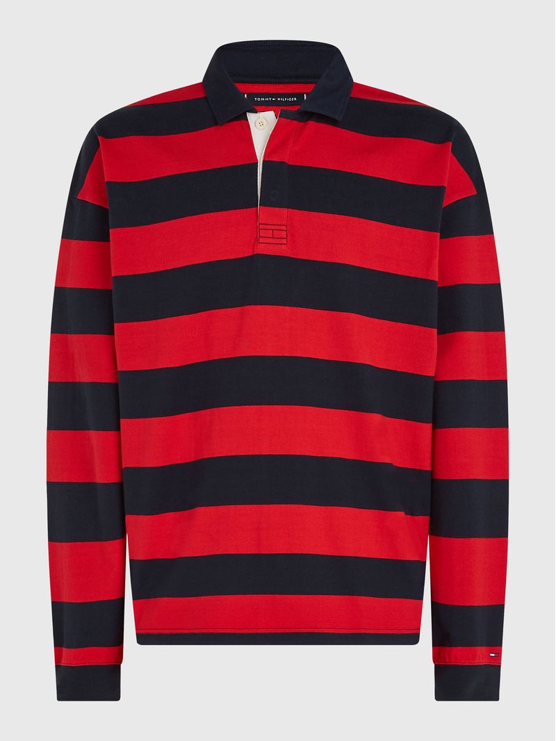 Buzo estilo rugby de corte clásico